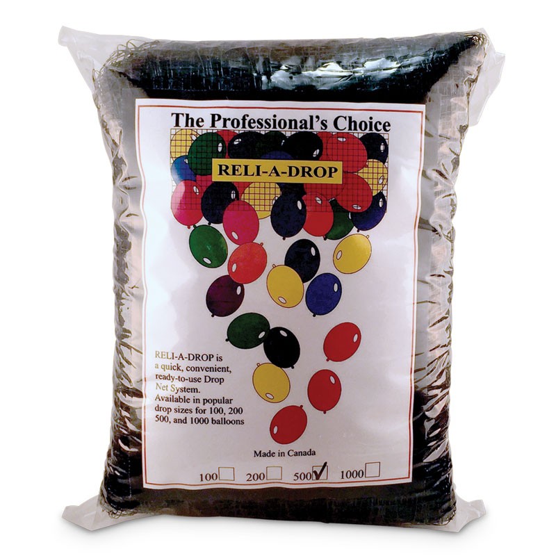 Red para hacer una caída de globos. Ideal para caída de 1000 globos.